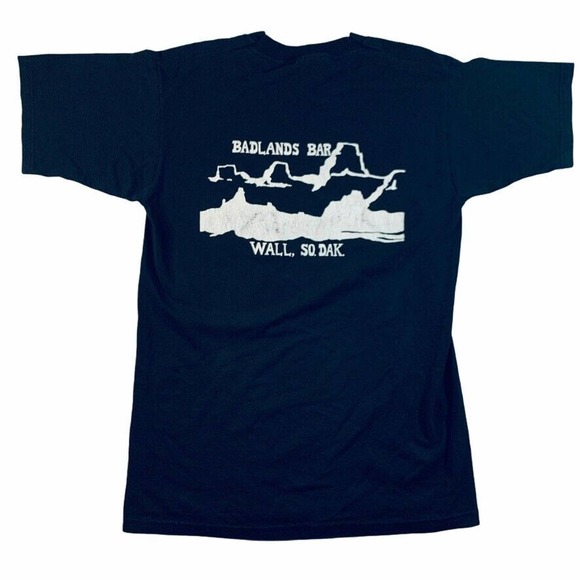 Badlands | Shirts | Vintage Badlands Bar Wall South Dakota Tshirt Medium | Poshmark